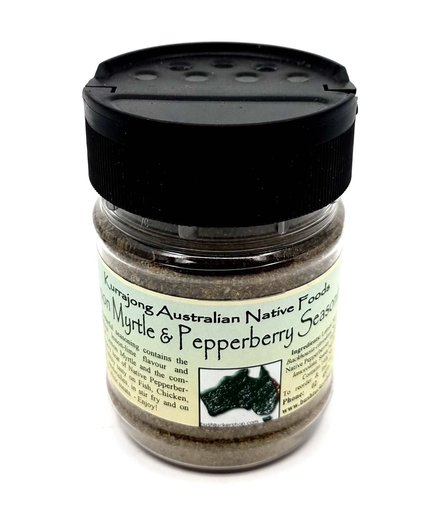 Kurrajong Native Lemon Myrtle & Pepperberry Seasoning – Flavours Group